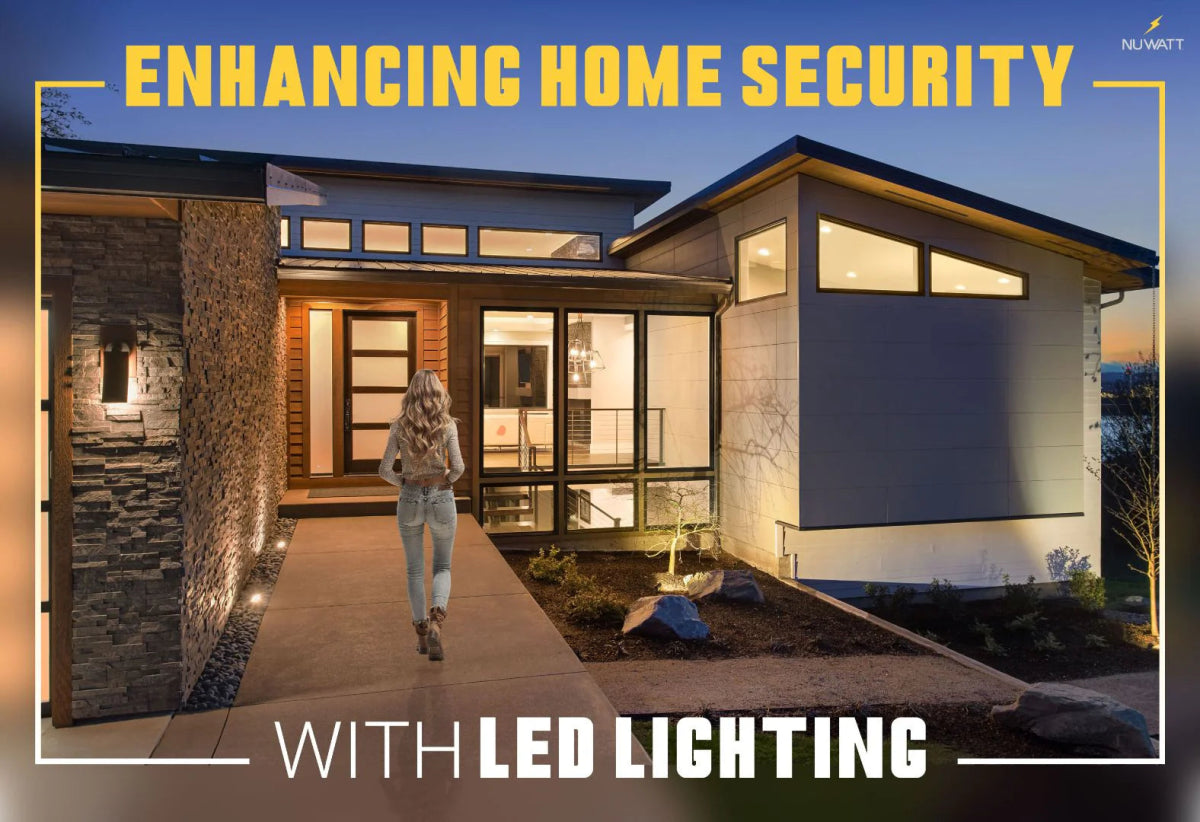 Enhancing Home Security with LED Lighting
