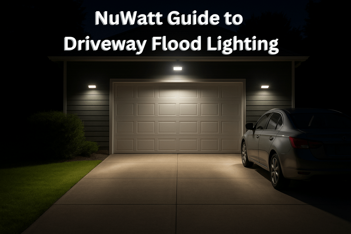 Layering Flood Lights for Driveway Safety and Style