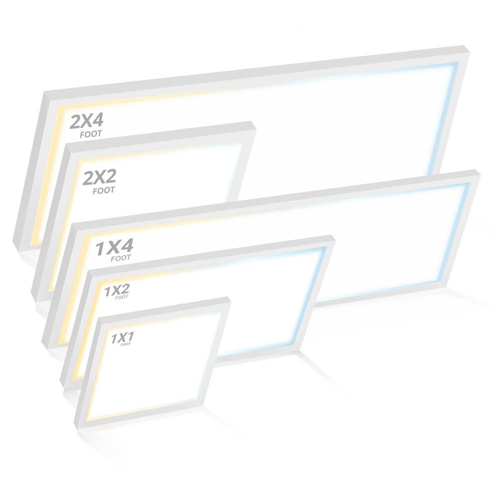 LED Flat Panel Surface Mount | NuWatt Lighting - USA Company