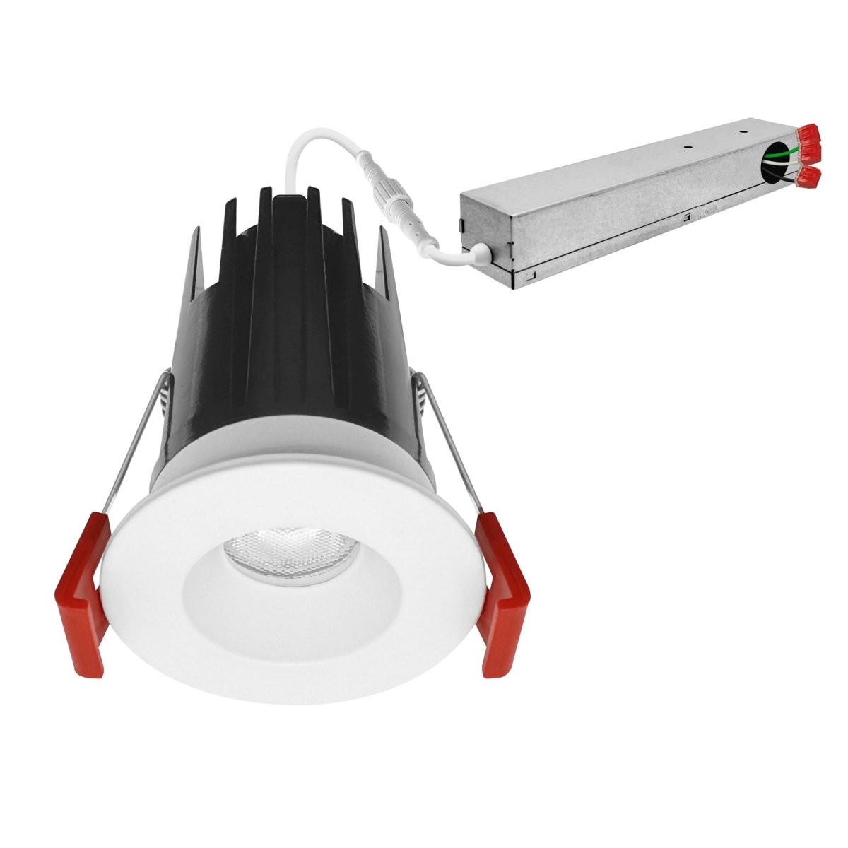 1" Anti-Glare Canless Regressed Recessed Downlight | NuWatt