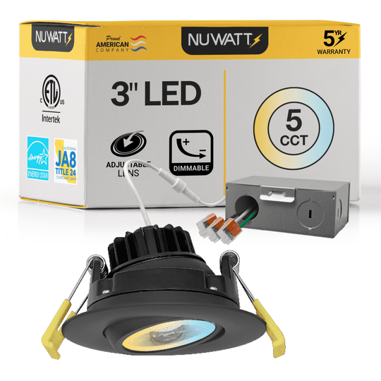 Round Recessed Lighting | NuWatt Lighting - USA Company