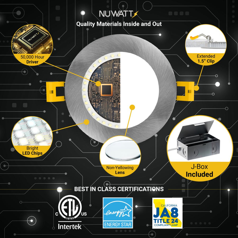 SKU: NW-P-DL-6-14W-5CT-0/10V-BN