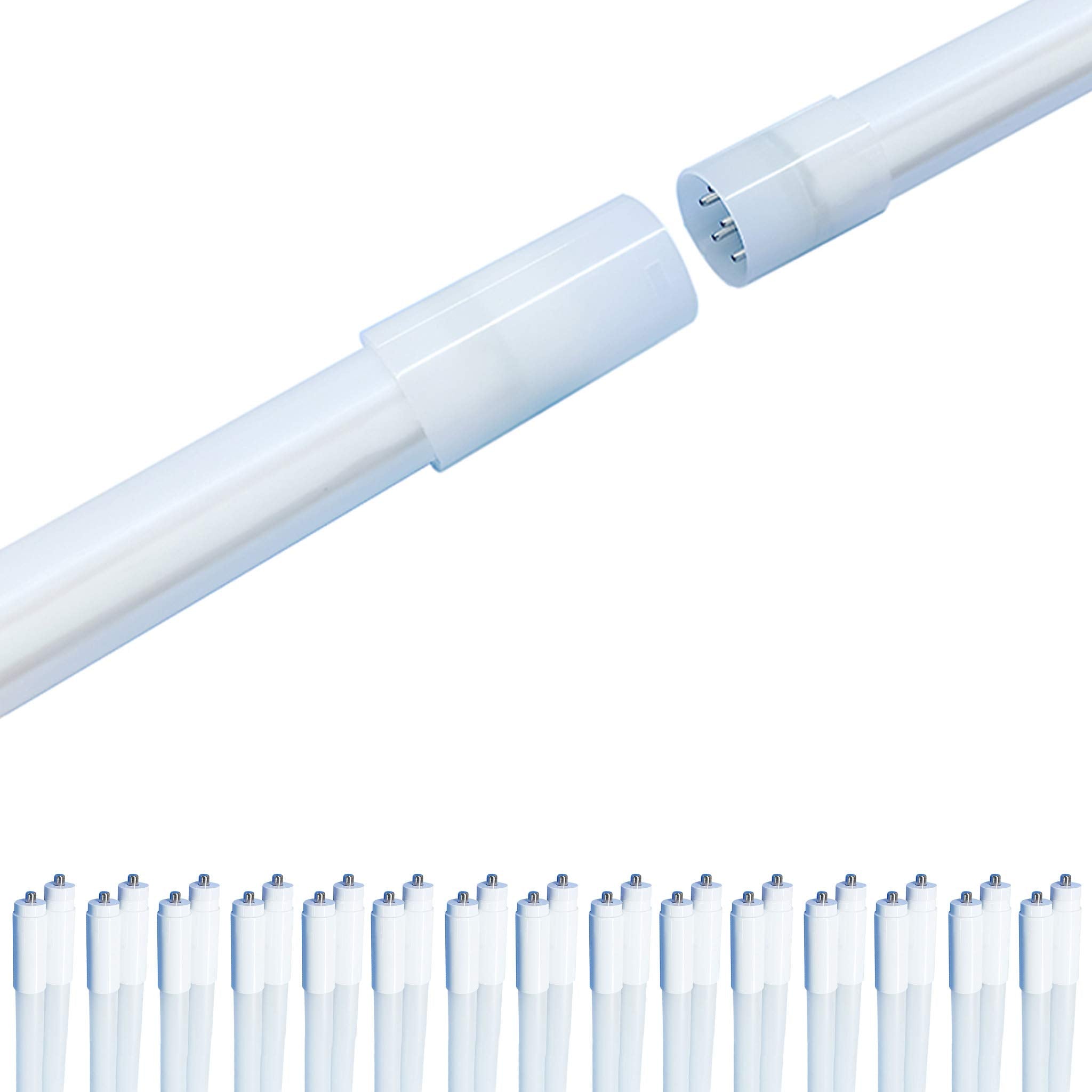 LED 8FT T8 Tube Frosted Lens | 4000K | NuWatt Lighting