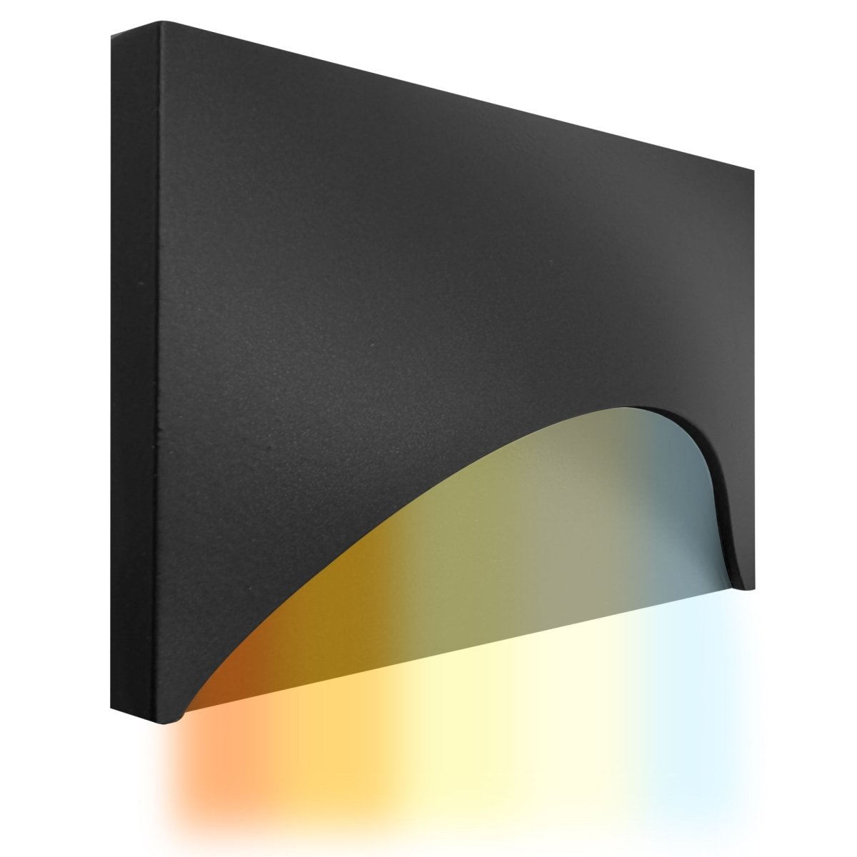 NuWatt Black 12-24V Low Voltage LED Lights for Stair Steps