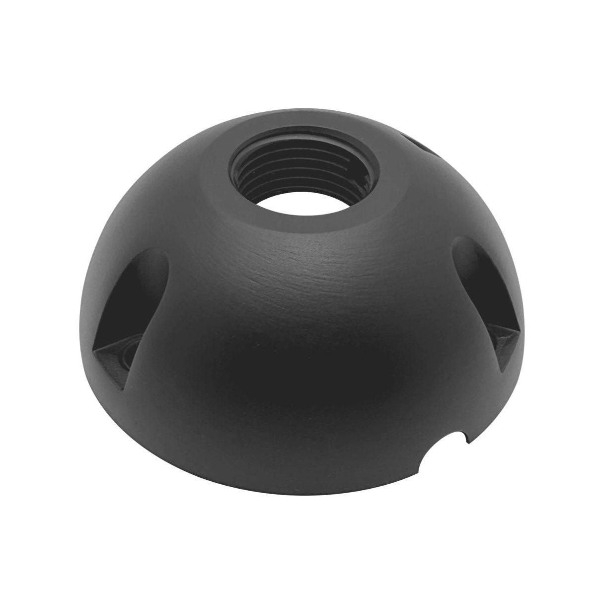 Outdoor 1/2" Knuckle Mount Surface Mount Bracket -Brass - Black Finish