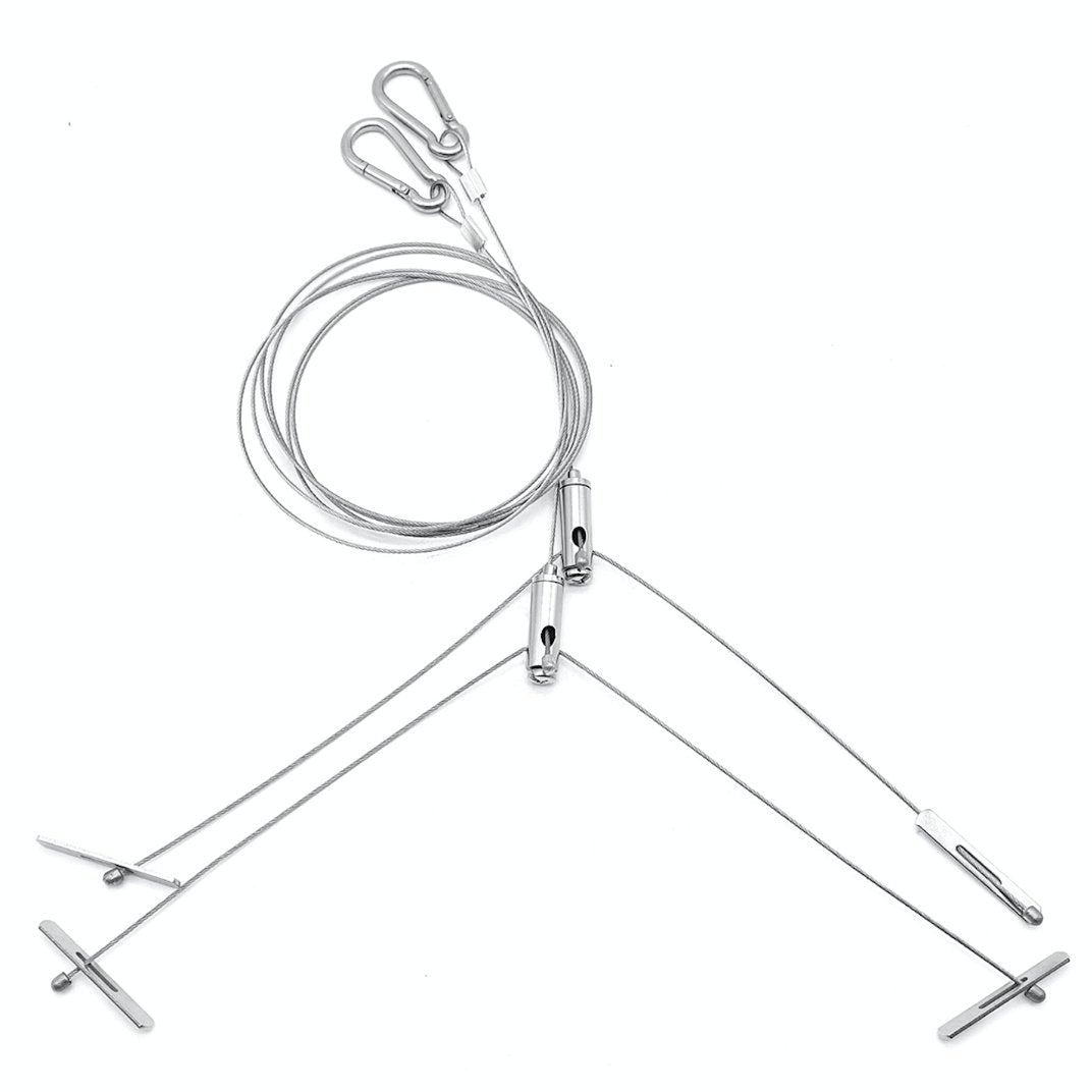 1x4 FT Drop In Ceiling Panel LED Panel Suspension Kit